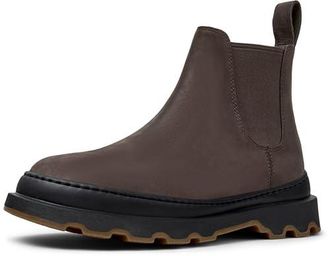 Camper Femme Brutus+ K400818 Bottines Chelsea, Marron fonc&eacute; 002, 38 EU