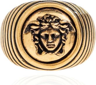 Versace unisex, Accessoires, Jaune, Taille: 60 MM Medusa Ring
