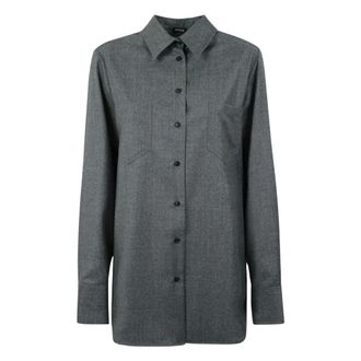 Kiton Overshirt - - Blouses & Shirts - Damen - Grau - M