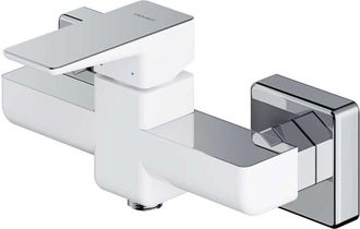 Omnires Parma - Duscharmatur, wei&szlig;/Chrom PM7440CRB - Omnires