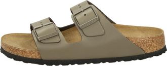 Birkenstock Arizona - Sandalo Con DOPPIA Fascia E Chiusura Con FIBBIE 45/Concrete Gray-N