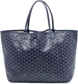 Goyard Shopper - Goyardine Saint Louis GM - Gr. unisize - in Blau - f&uuml;r Damen