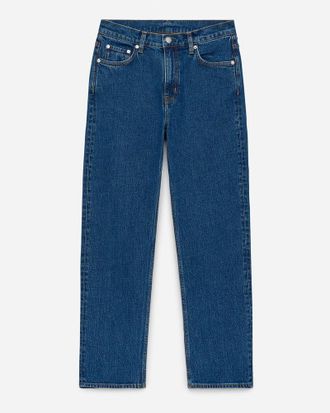 Arket JADE Cropped Slim Jeans -Blau