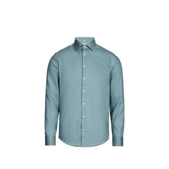 Seidensticker Schlankes Hemd ohne bügeln - grün