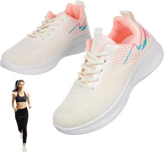 Frcolor Baskets pour Femme Chaussures De Course Tennis Semelle Antidérapante Mesh Respirant Confortable Et Adaptées Nombreuses Activités De Plein Air