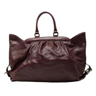 Fendi Sac &agrave; main vintage Pre-owned &agrave; poign&eacute;es sup&eacute;rieures - Femme - Pre-owned - Brun - Taille: ONE Size
