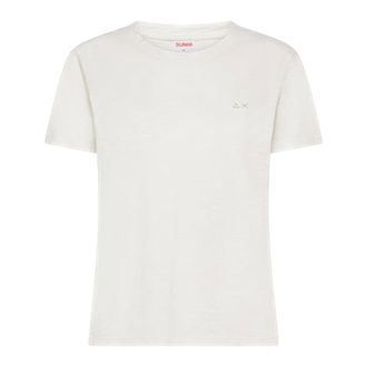 Sun 68 Femme, Tops, Blanc, Taille: 38 FR T-Shirt