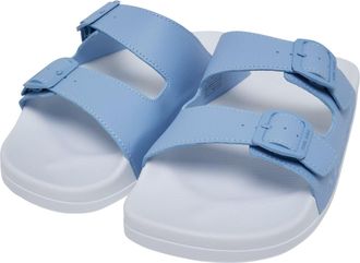 Karl Kani Damen KKSLDSM000014 Street Slide 41 lightblue/White