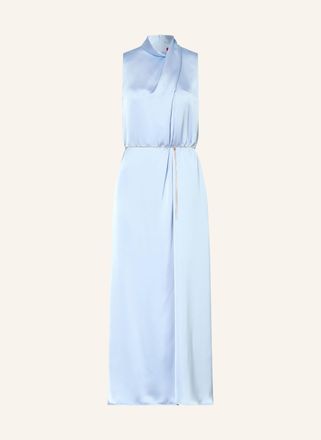 HUGO BOSS Hugo Satinkleid Kewina blau