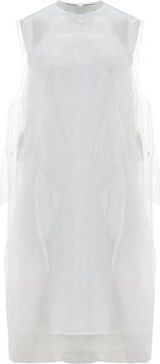 Prada Robe midi voile en soie