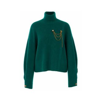 Liu Jo Rollkragenpullover - - Knitwear - Damen - Gr&uuml;n - M