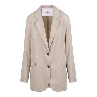 Jucca Femme, Vestes, Beige, Taille: 36 FR Giacca monopetto over