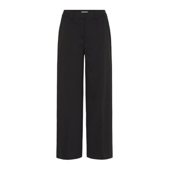 Ichi Ichi - Ihkate SUS Office Wide PA - Femme - Pantalons - Noir - Taille: 44 FR