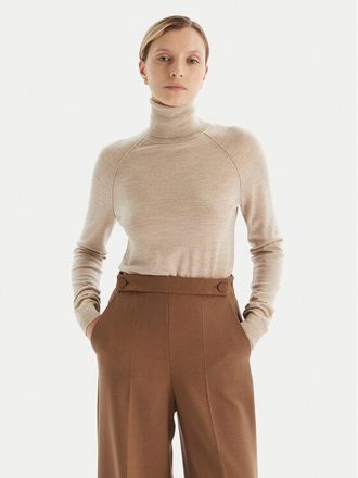 HUGO BOSS Rollkragenpullover Frizani 50548298 Beige Slim Fit