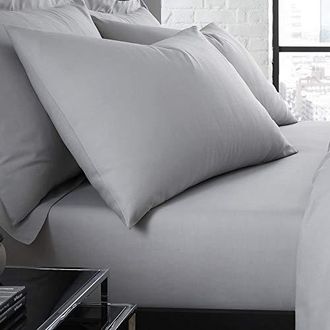 Serene pflegeleichter Kissenbezug, Polyester, Enteneiblau, 50 x 75 cm (B x L)