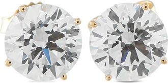 Luxury Bazaar diamond stud earrings - Gold