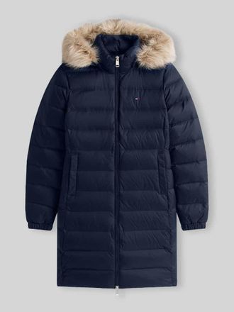 Tommy Jeans Daunenmantel mit abnehmbarer Kapuze