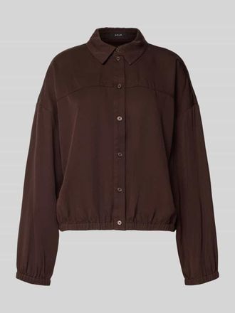 OPUS Relaxed Fit Bluse mit elastischem Bund Modell fynamo