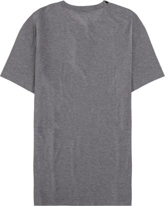 Dolce & Gabbana Heraldic Logo Cotton T-Shirt - Gray