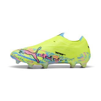 Puma Chaussures de football sans lacets ULTRA NITRO 7 ULTIMATE ADVANCED LEVEL FG Unisexe, Chaussures, Blanc, 40.5