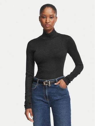 Guess Rollkragenpullover W4BP14 KCGM2 Schwarz Slim Fit
