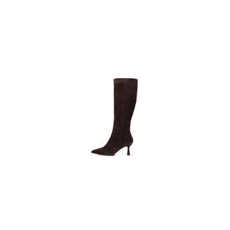Stefano Lauran Stilvolle hohe Stiefel f&uuml;r Frauen - - Shoes - Damen - Braun - 38 EU