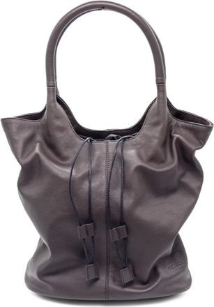 Vic Matié Femme, Sacs, Brun, Taille: ONE Size Dafne Shopper à double poignée marron foncé