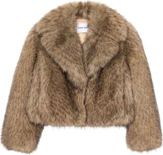 Stand Studio Stand Studio - Samara Jacket - Femme - Vestes - Brun - Taille: 44 FR