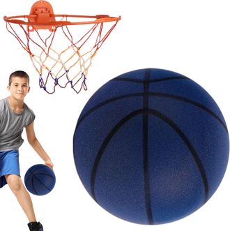 Generic Basketball ohne Luft, leiser Basketball im Inneren, Airless Basketball f&uuml;r Training im Fitnessstudio | kein L&auml;rm beim &Uuml;ben von L&auml;rm f&uuml;r, M&auml;dchen, Fami