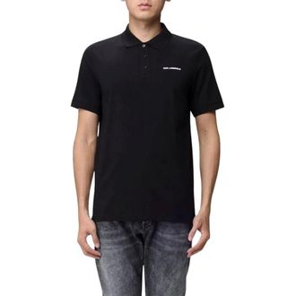 Karl Lagerfeld Homme, Tops, Noir, Taille: S Karl Lagerfeld - Hauts > Polo Chemises