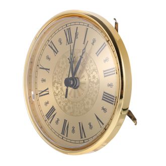 Valiclud Quarzuhrkopf 110mm Mit R&ouml;mischen Ziffern Ger&auml;uschloser Kleiner Uhreinsatz F&uuml;r Bastel Wanduhren Und Arbeitszimmer