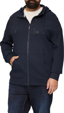 s.Oliver Weiche Sweatshirt-Jacke mit Kapuze