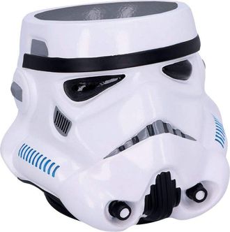 Nemesis Now The Original Stormtrooper Helmstift-Aufbewahrungsbeh&auml;lter, Kunstharz, Wei&szlig;, 12,5 cm