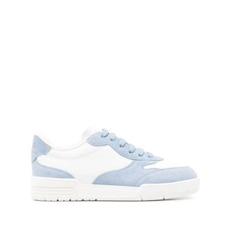 Moschino Blaue Schn&uuml;rschuhe mit Markenabsatz - - Shoes - Herren - Blau - 44 EU