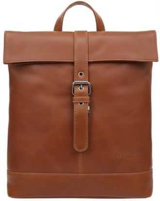 Zerimar | Sac &agrave; dos en cuir v&eacute;ritable pour femme, style d&eacute;contract&eacute; | Sac &agrave; dos en cuir naturel pour femme avec plusieurs compartiments | Id&eacute;al au quotidien|C