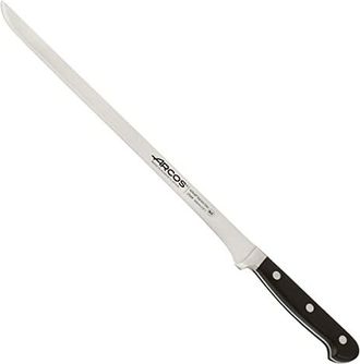 Arcos Jamonmesser Professionell - Geschmiedete Edelstahlklinge 300 mm - Robuster POM-Griff - Pr&auml;zise Schnitte - Klassische Serie