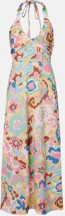 Rixo Midikleid Ilyana aus Baumwoll-Jersey