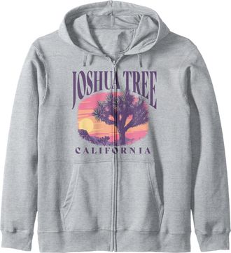 Trendy Apparel Joshua Tree California Desert Sunset Scenery Kapuzenjacke