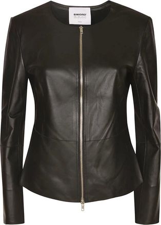 S.W.O.R.D 6.6.44 Schwarzer Schwertmantel - - Jackets - Damen - Schwarzk - 2XL