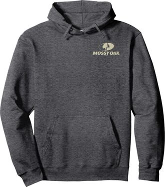 Mossy Oak Pocket Tan Logo Pullover Hoodie