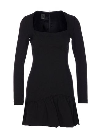 Pinko Robe Au Genou - Noir