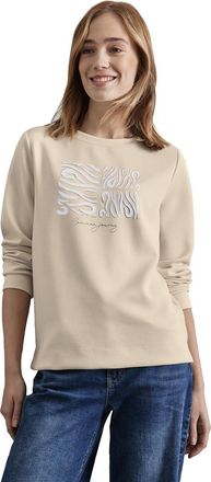 Street One Damen A322376 Silk-Look Shirt mit Print,Mehrfarbig, 42