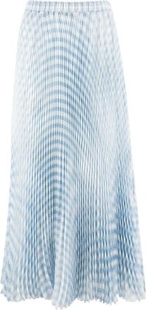 Ermanno Scervino Femme, Jupes, Multicolore, Taille: 36 FR Jupe Midi Pliss&eacute;e