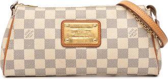 Louis Vuitton Hobo Bags - Damier Azur Eva - Gr. unisize - in Wei&szlig; - f&uuml;r Damen