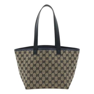 Gucci Pre-owned Totesima GG Canvas Small Tote Bag - - Pre-owned - Damen - Blau - ONE SIZE