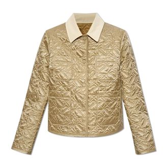 Moncler Varede Steppjacke - - Jackets - Damen - Gr&uuml;n - L