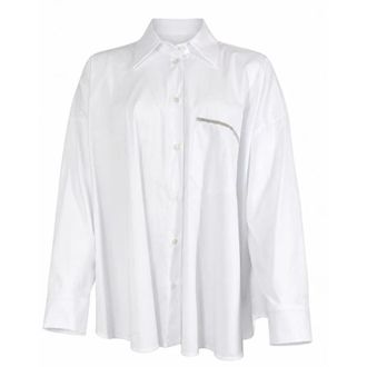 D.exterior Hemd - - Blouses & Shirts - Damen - Wei&szlig; - M