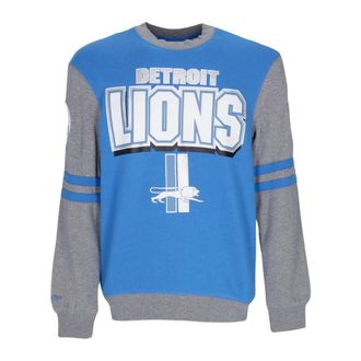 Mitchell & Ness Detroit Lions Crewneck Sweatshirt NFL Teamfarben - - Sweatshirts & Hoodies - Herren - Mehrfarbig - XL