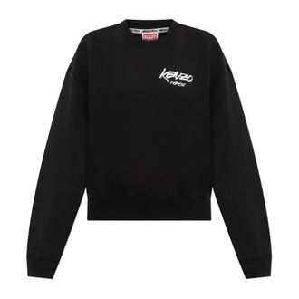 Kenzo Sweatshirt mit bedrucktem Logo - - Sweatshirts & Hoodies - Damen - Schwarzk - L