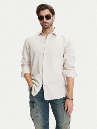 G-Star Raw Hemd Clean D25196-D454 &Eacute;cru Regular Fit
